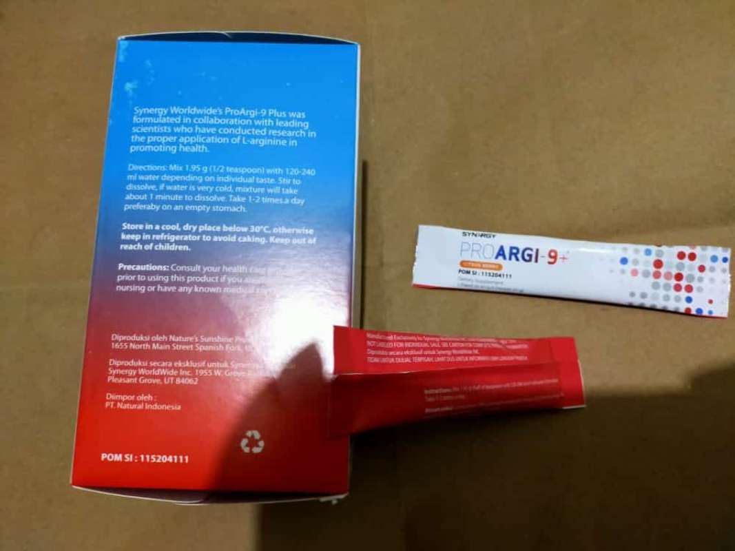 Jual Synergy Proargi 9 Plus Suplemen [30 Sachet] Kemasan Baru Di Seller ...