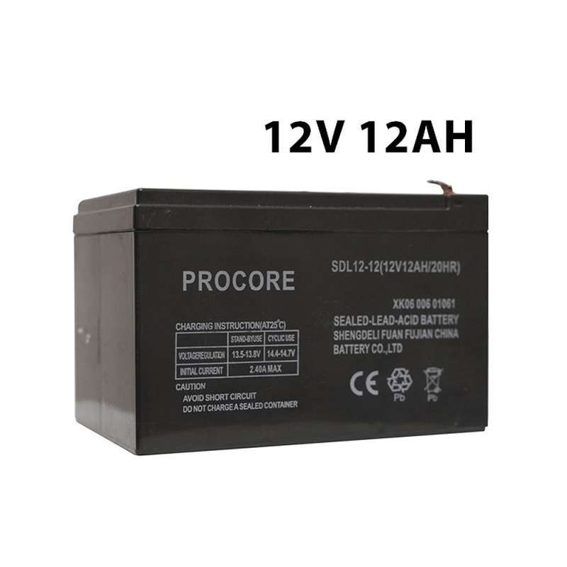 Jual Procore Aki Battery 12V Alat Semprot Sprayer Elektrik Spare Parts ...