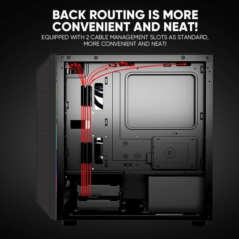 Jual Armaggeddon Tessaraxx Core 1 Air Matx Gaming Pc Case With Mesh ...