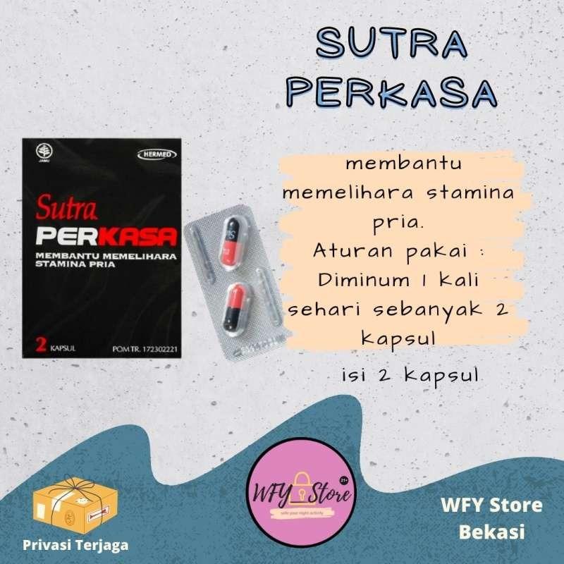 Jual Suplemen Vitalitas Pria SUTRA PERKASA (isi 2 kapsul) di Seller WFY ...
