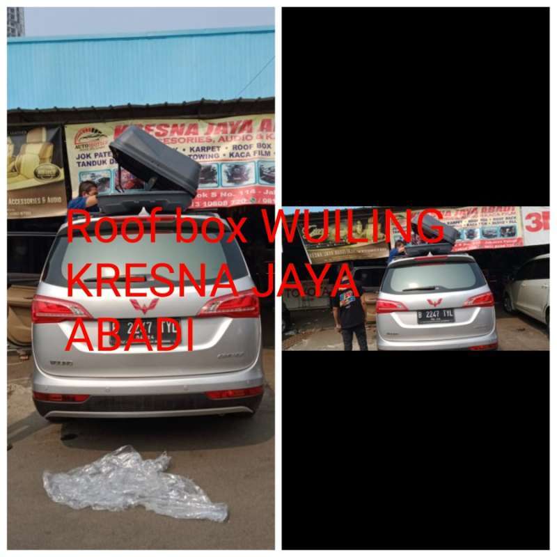 Jual Roof Box Wuiling ALMAZ / Wuiling confero Kapasitas besar di Seller ...