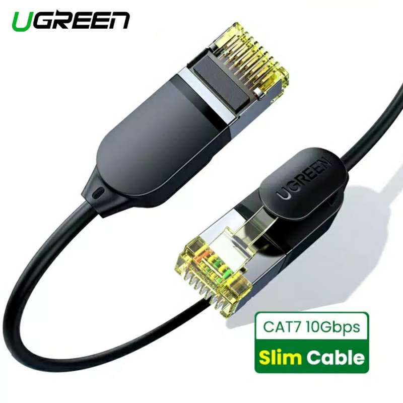 Jual UGREEN Kabel Ethernet CAT 7 10Gbps Lan RJ45 Mini Slim Cable - 5 ...