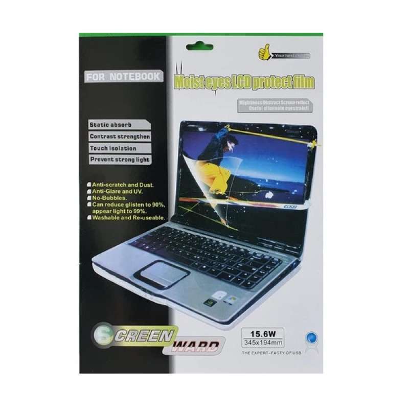 Promo Screen Ward Screen Protector Pelindung Layar 15,6 For Notebook ...