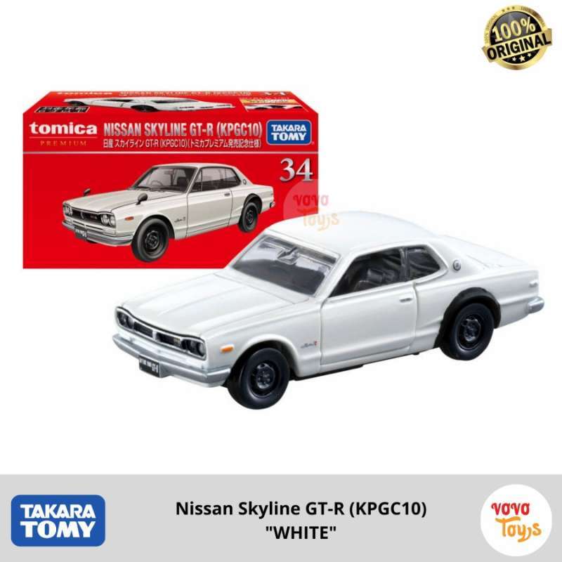 Jual Tomica Premium 34 Nissan Skyline GTR KPGC10 White di Seller Vovo Toys - Kota Jakarta Pusat ...