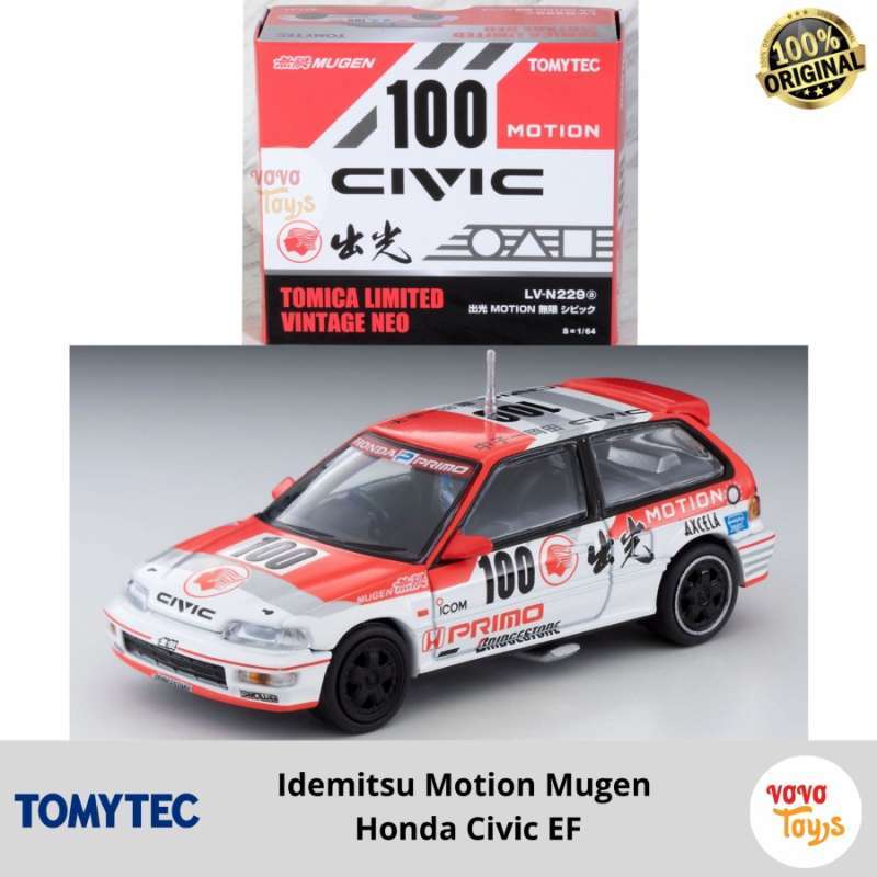 Promo Tomica Limited Vintage Neo TLV-N229a Honda Civic Motion Idemitsu ...