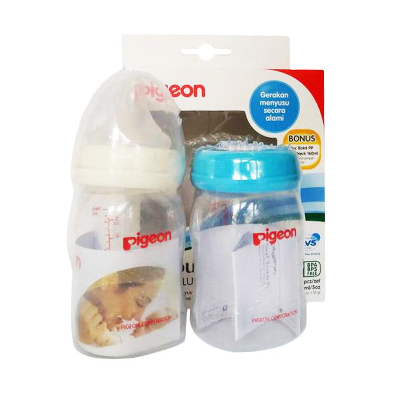 Jual Pigeon Soft Touch Peristaltic Plus Botol Susu [160 mL] di Seller Dede collection - Kebon ...
