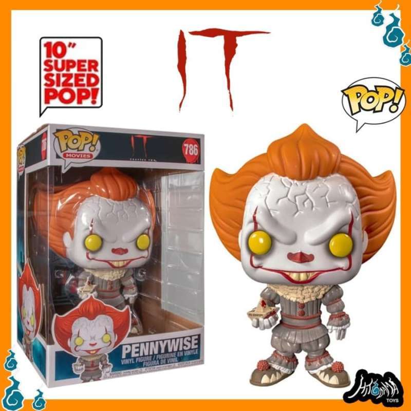 Jual IT 2 Pennywise Super Sized Pop 10 Inch Funko Pop Movie Exclusive ...