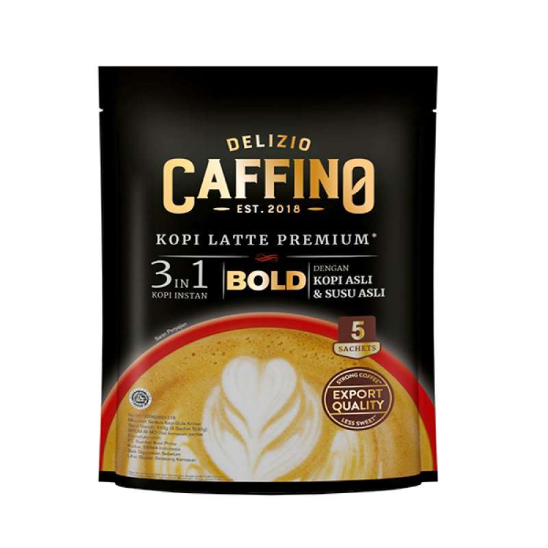 Jual Caffino 3 In 1 Instant Bold Isi 5 Sachet X 30 Gr - Kopi Di Seller ...