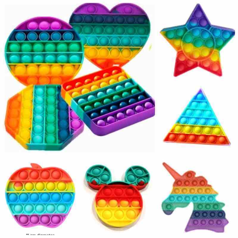 Jual Mainan Pop It Push Bubble Fidget Sensory Toy Di Seller Brownbe ...