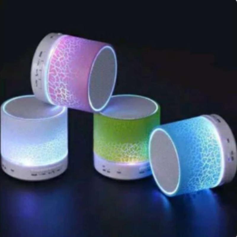 Jual Speaker Mini Bluetooth Portabel Retak Lampu Led Music Box New ...