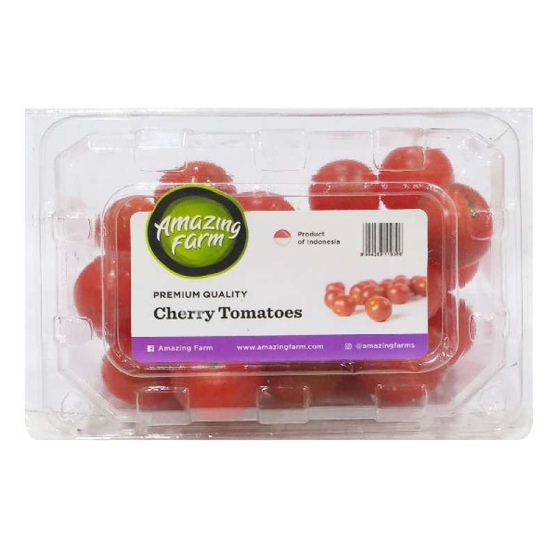 Jual TOMAT CHERRY MERAH PACK 250 GR di Seller Hypermart Malang Official ...