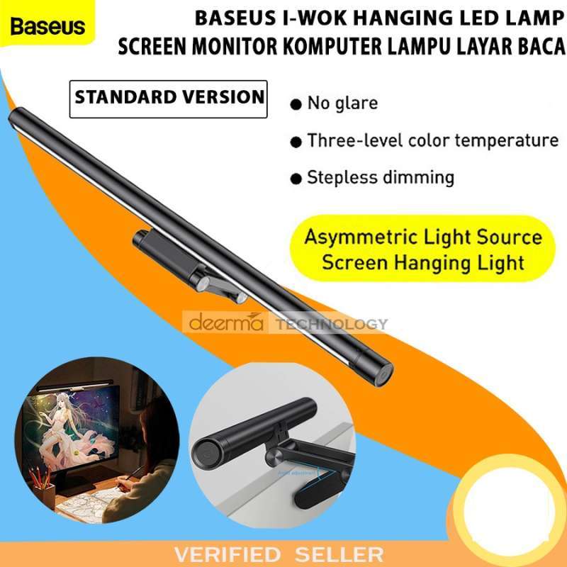 Jual Baseus i-Wok Hanging LED Lamp Screen Monitor Layar Komputer Lampu ...