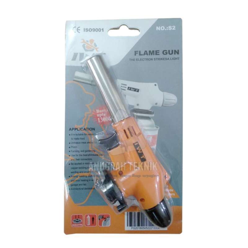 Jual Alat pematik Api Gas Torch No. S2 IWT Flame Gun di Seller Anugrah ...