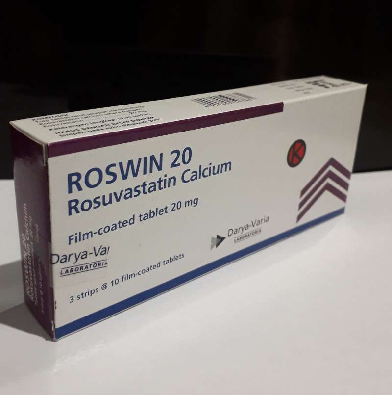 Promo ROSWIN 20 MG ( BOX 30 TABLET) DARYA-VARIA FOR CHOLESTEROL Diskon ...
