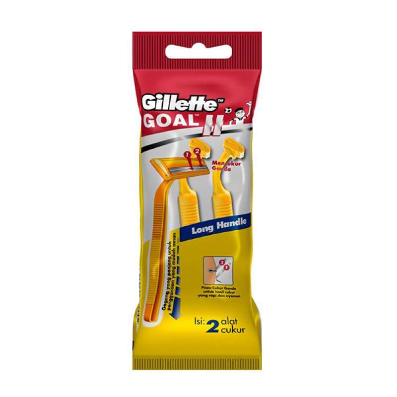 Jual GILLETTE GOAL II ISI 3 PCS di Seller Hypermart Solo Hartono ...