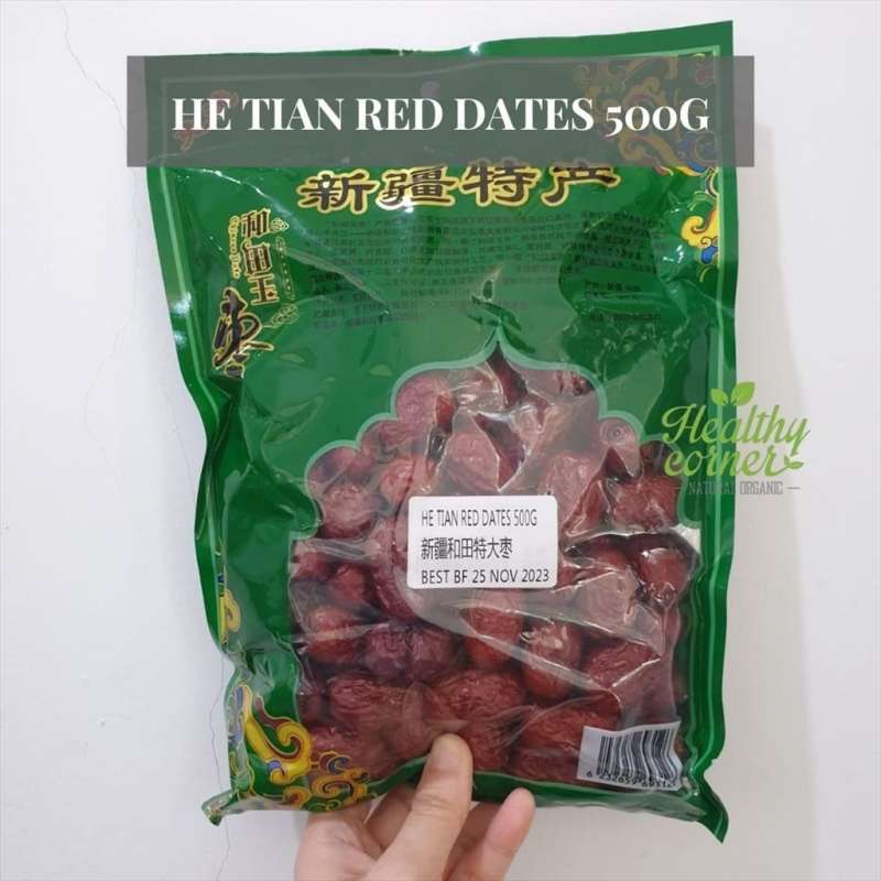 Jual Red Dates / Angco / Ang Co / Hong Zao / Kurma Cina / Jujube 500g ...