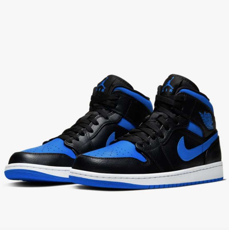 Jual NIKE Air Jordan 1 Mid Hyper Royal - 8 di Seller Hotsaucesneakers ...