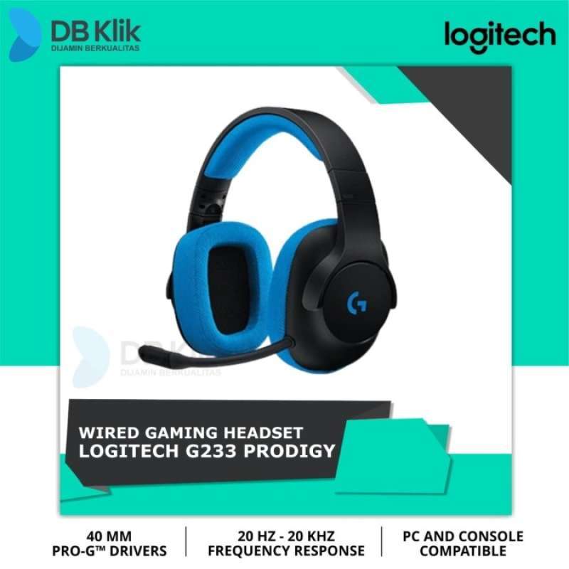 Promo Logitech G233 Prodigy Wired Gaming Headset Diskon 3% di Seller HI ...