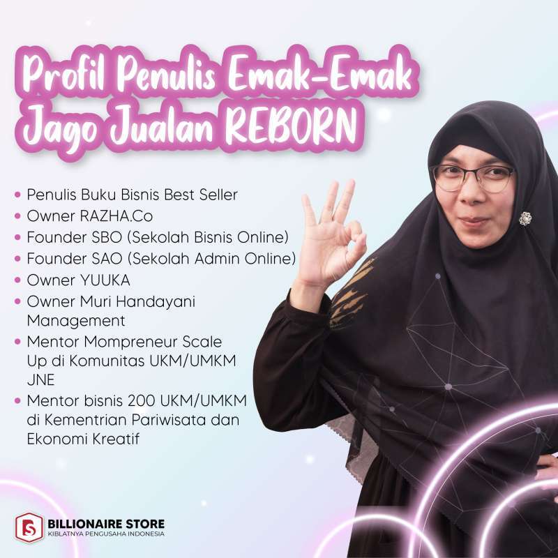 Jual Terbaru Buku Emak- Emak Jago Jualan Reborn- Karya Muri Handayani ...