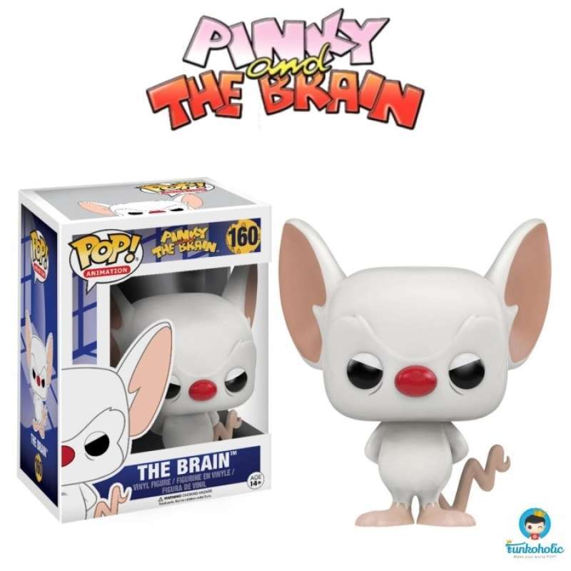 Jual New Funko POP! Animation Animaniacs Pinky the Brain - The Brain ...