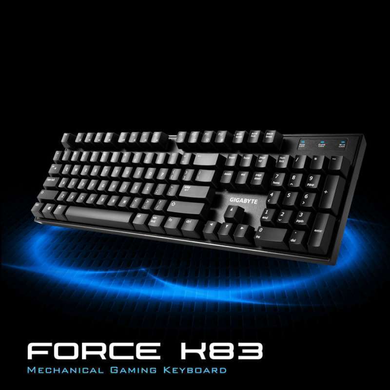 Promo Gigabyte Force K83 Mechanical Gaming Keyboard Blue Switch Diskon ...