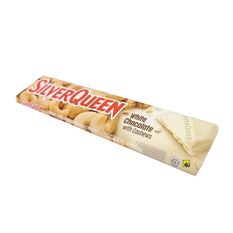Promo Silver Queen Chocolate Bar WHITE - 62 gr Diskon 6% di Seller ...