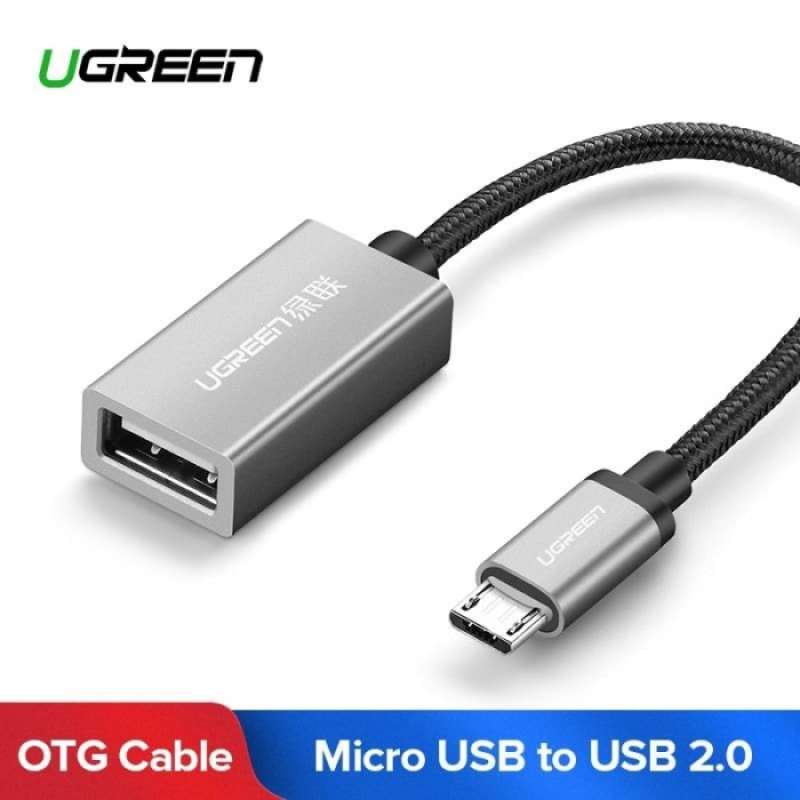 Jual UGREEN Micro USB To USB 2.0 OTG Braided Cable Adapter Terbaru di ...