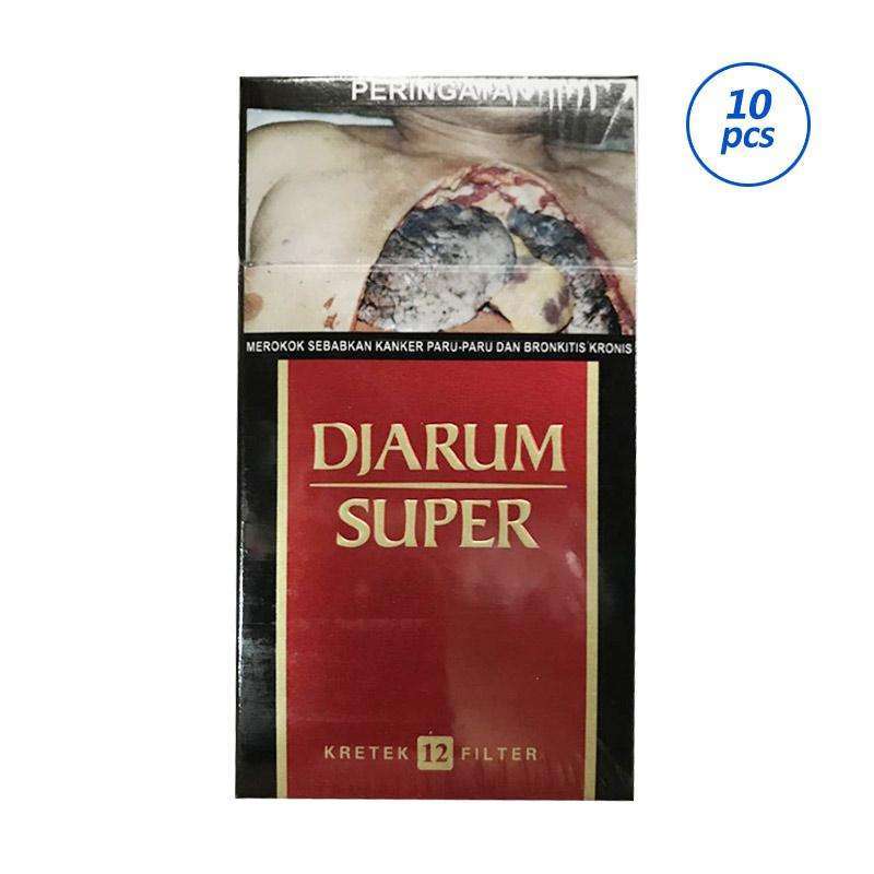 Jual Djarum Super 12's [1 slop / 10 bungkus @ 12 batang] di Seller Toko ...