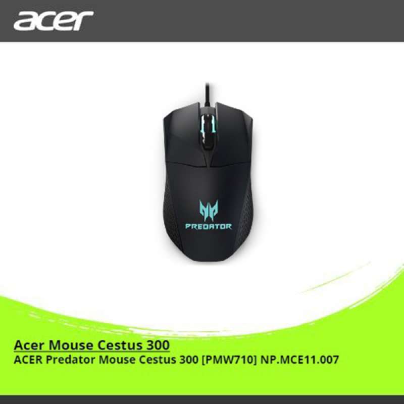Promo Acer Predator Mouse Cestus 300 Gaming Mouse Diskon 11% di Seller ...