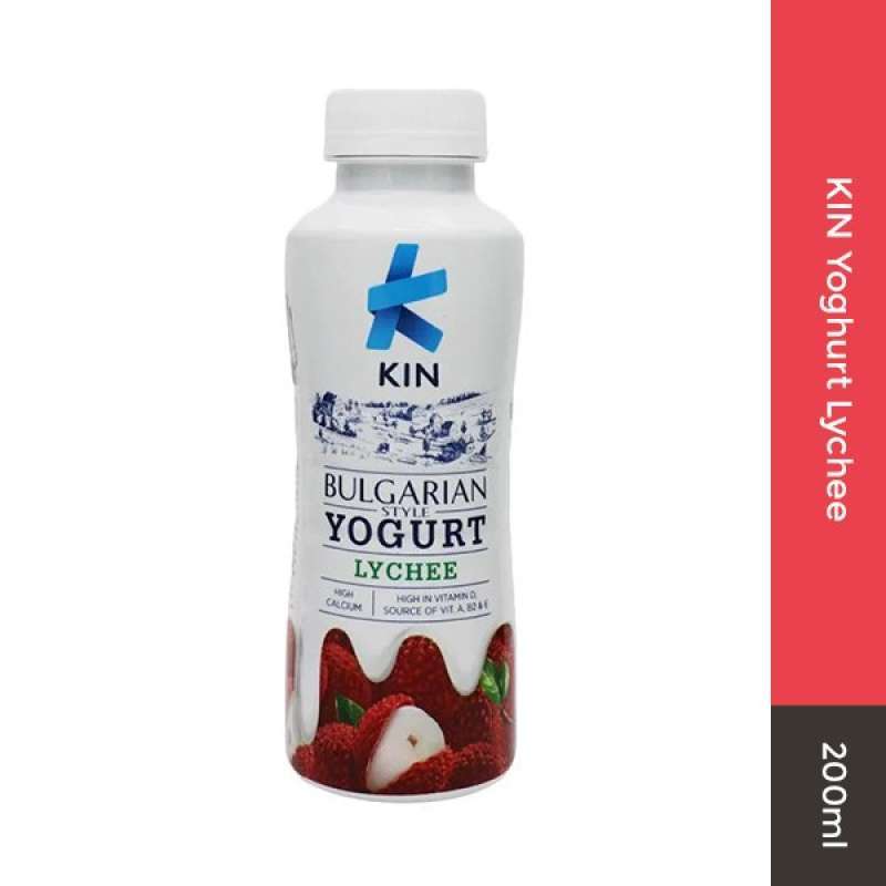 Jual KIN Yoghurt Lychee 200ml di Seller Super Grosir Mama Official ...