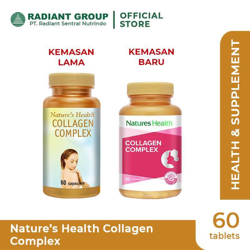 Jual Natures Health Collagen Complex - 60 Capsules Di Seller Radiant ...