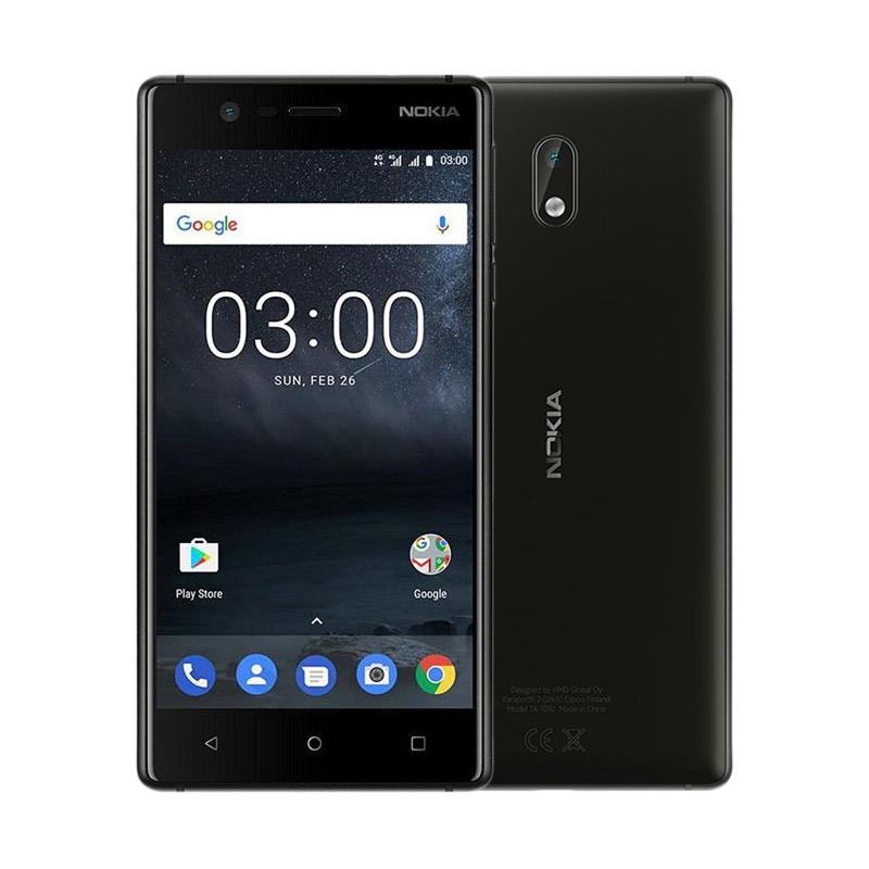 Jual Nokia 3 Android Smartphone - Black Di Seller Teguh Cell - Cideng ...