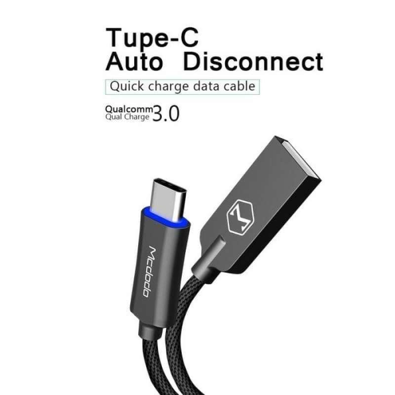 Jual Mcdodo Auto Disconnect Type-C Data Cable Knight Series 1.5 Meter Sale di Seller Tumenggung ...