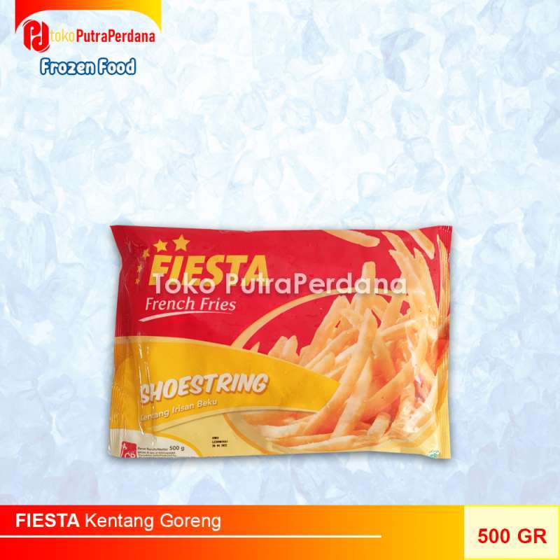 Jual FIESTA French Fries Shoestring [500 g] di Seller Toko PutraPerdana ...