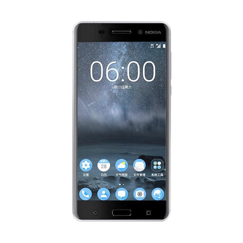 Jual Nokia 6 Smartphone - Silver [32GB/ 3GB/LTE] di Seller PT DIGITAL ...