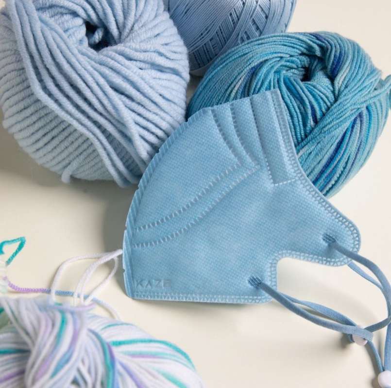 Jual Mini Kaze Mask Powder Blue Di Seller Dokterfarida_official ...