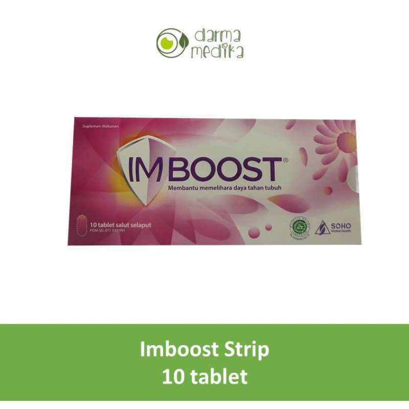 Jual Imboost Tablet Suplemen Kesehatan Di Seller Darma Medika - Darma ...