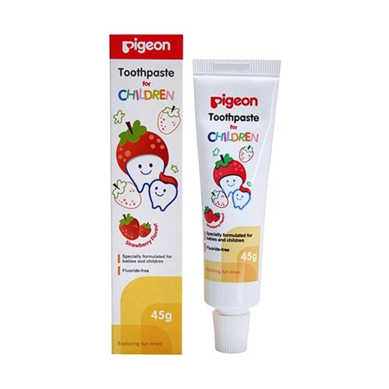 Promo Pigeon Strawberry Toothpaste Pasta Gigi Anak Diskon 21% di Seller ...