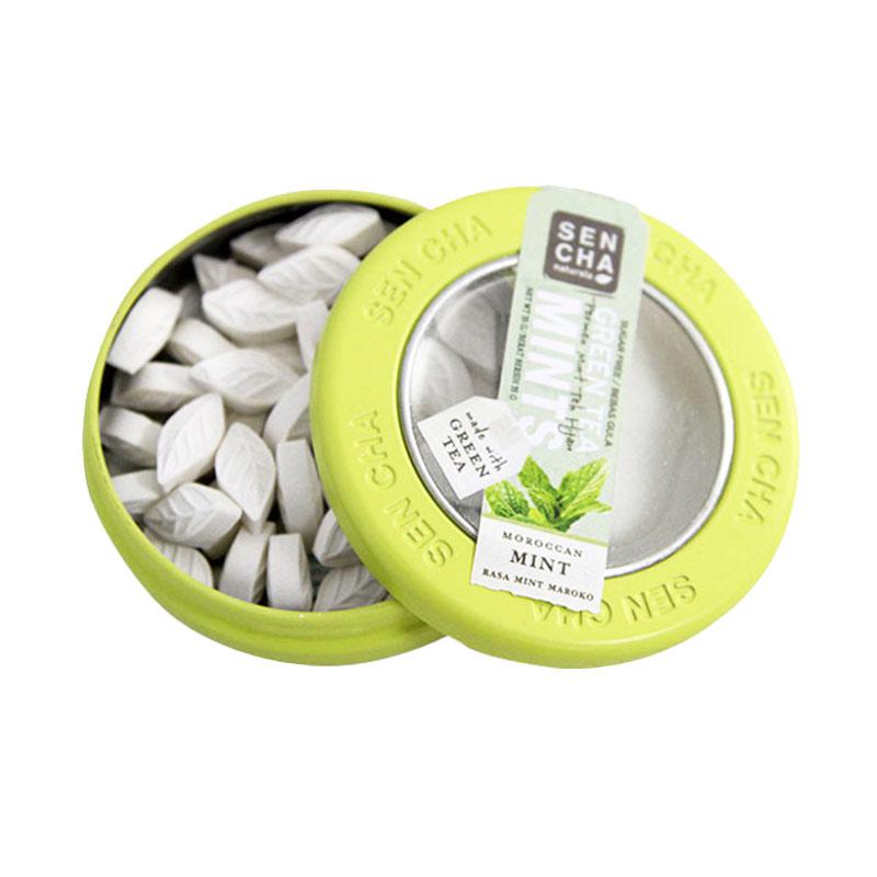 Jual Sencha Naturals Green Tea Mints Morrocan Permen Kaleng [35 G] Di ...