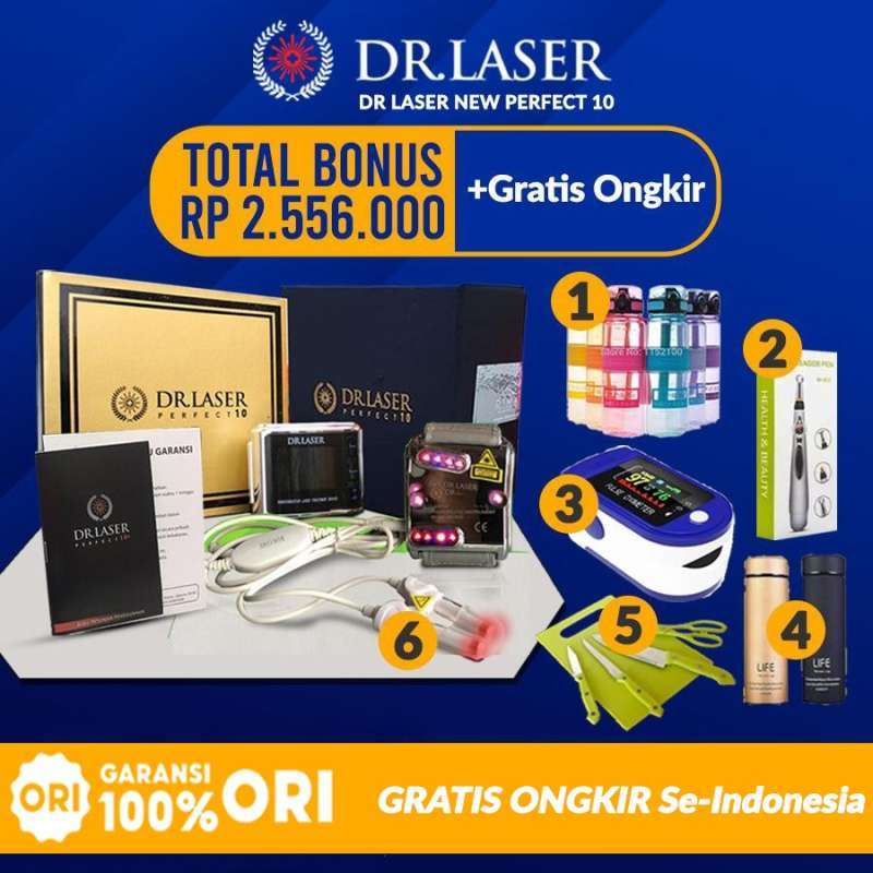 Jual Dr Laser Perfect 10 Semiconductor Laser Device Alat Bantu Terapi ...