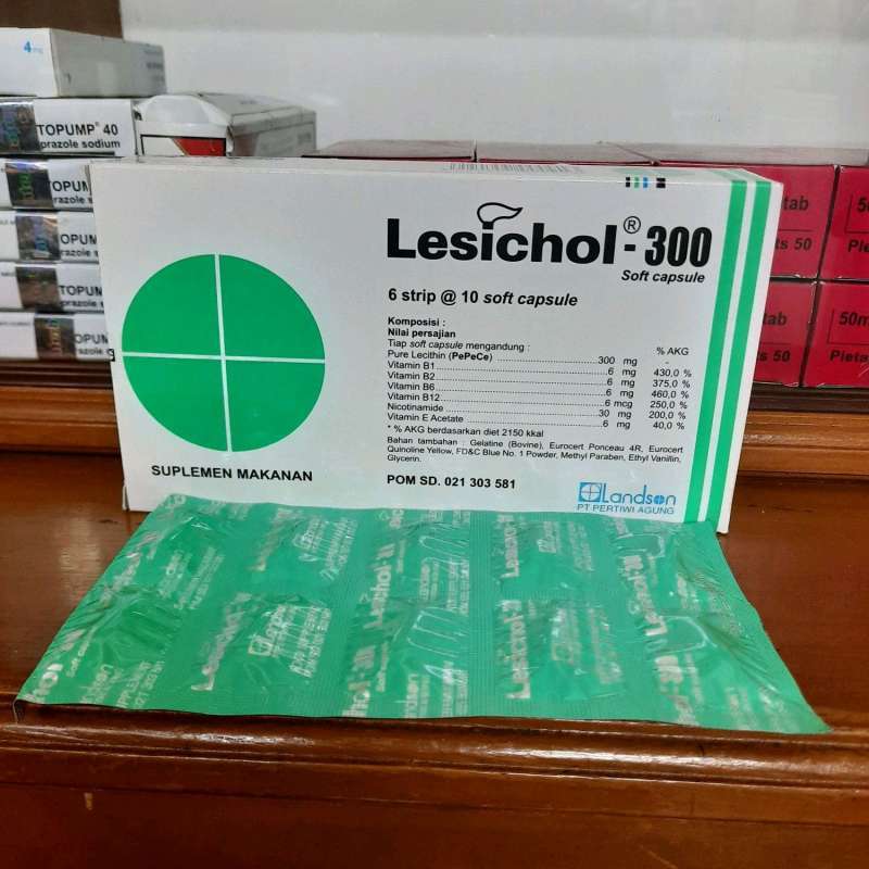 Jual Landson Lesichol 300 Suplemen Kesehatan [1 Strip/ 10 Tablet] di ...