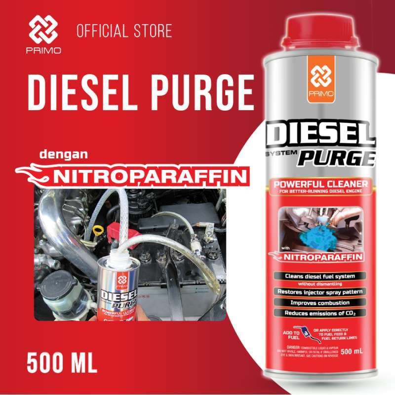 Promo Primo Diesel Purge Obat Tune Up Mesin Diesel [500 mL] Diskon 13% ...