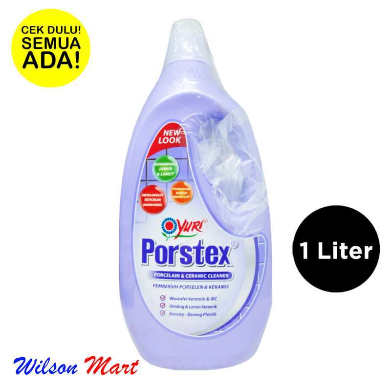 Jual Yuri Porstex Cairan Pembersih Lantai - Ungu [1000 Ml] Di Seller ...
