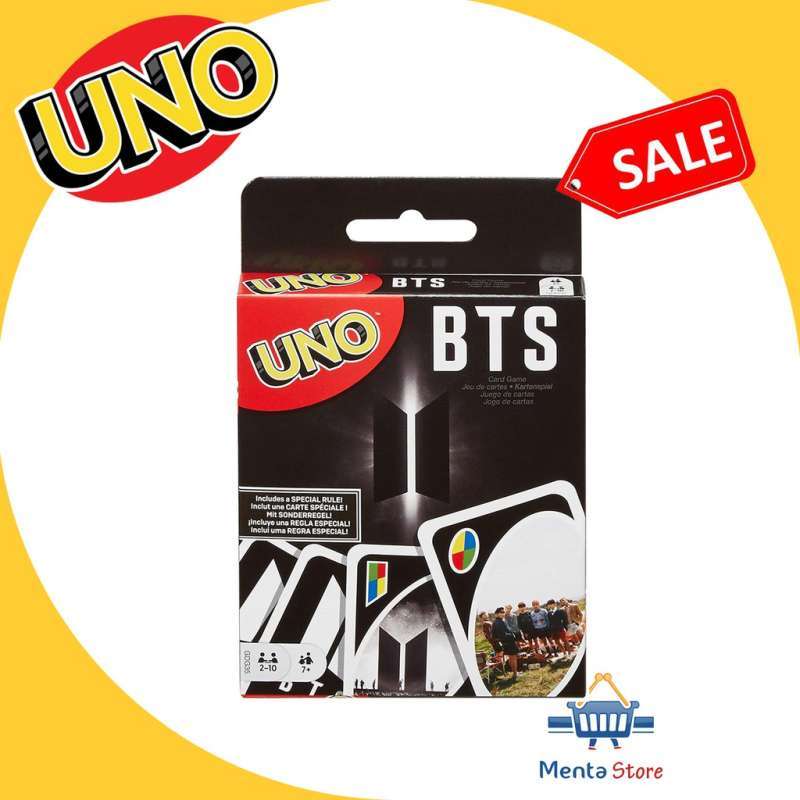 Promo Mattel – Uno Card Bts Edition Diskon 32% Di Seller Menta Toys ...
