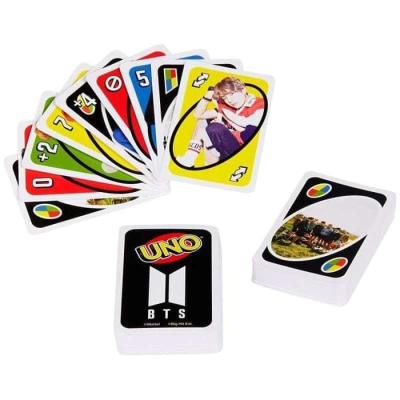 Promo Mattel – Uno Card Bts Edition Diskon 32% Di Seller Menta Toys ...