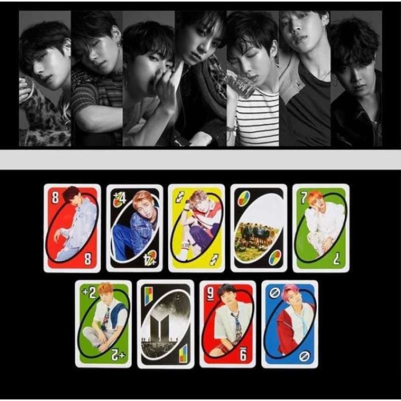 Promo Mattel – Uno Card Bts Edition Diskon 32% Di Seller Menta Toys ...