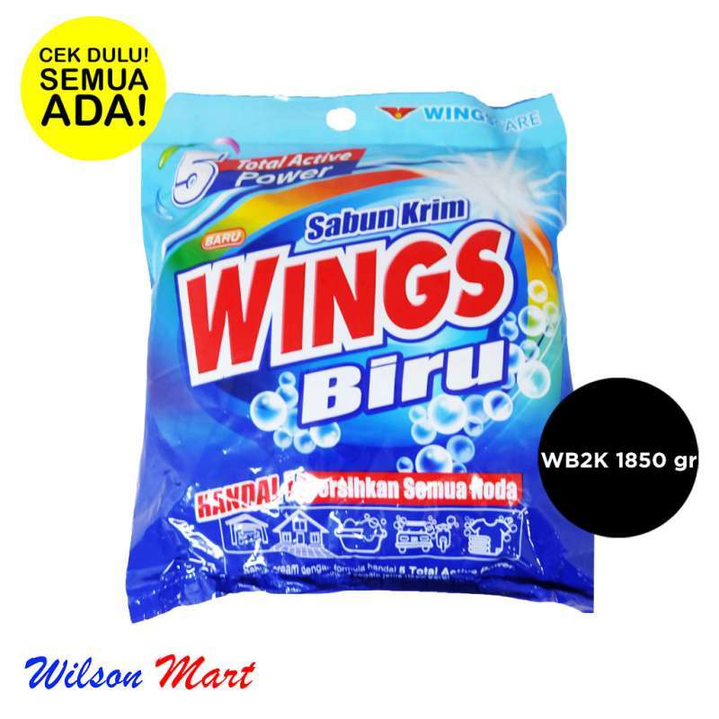 Jual WINGS BIRU SABUN CREAM COLEK WB2K di Seller Wilson Mart Official ...