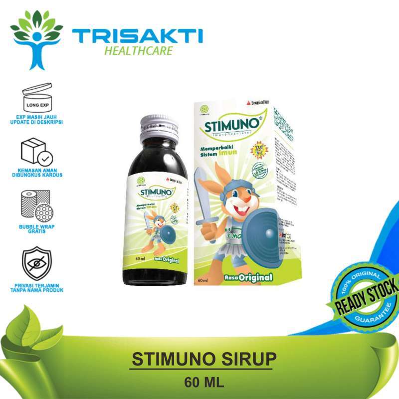 Jual Stimuno Syrup- Original 60 ml di Seller TRISAKTI HEALTHCARE ...