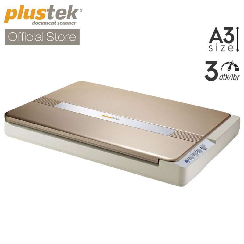 Jual Plustek Opticslim 1680-a3 Flatbed Scanner [3 Detik/ Lembar] Di ...