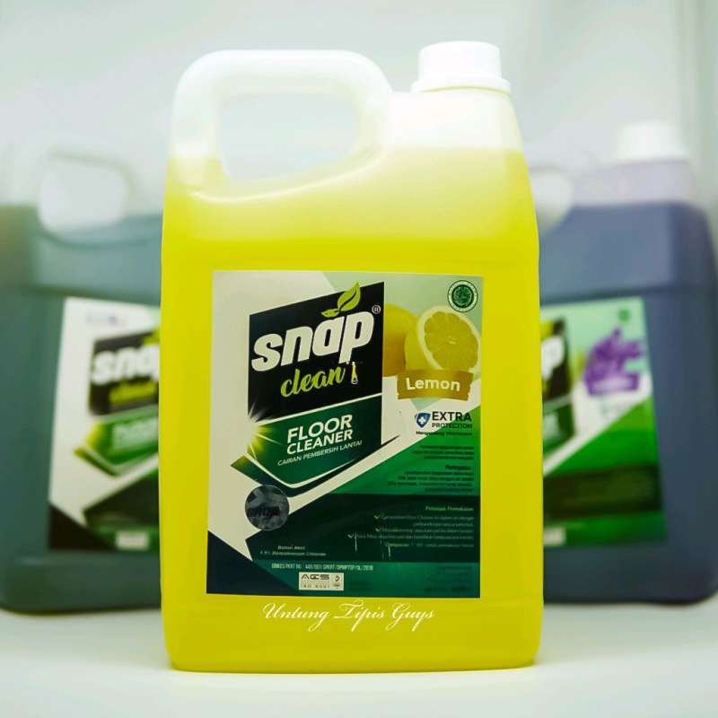 Jual Snap Clean Cairan Pembersih Lantai - Floor Cleaner - 4 Liter Di ...